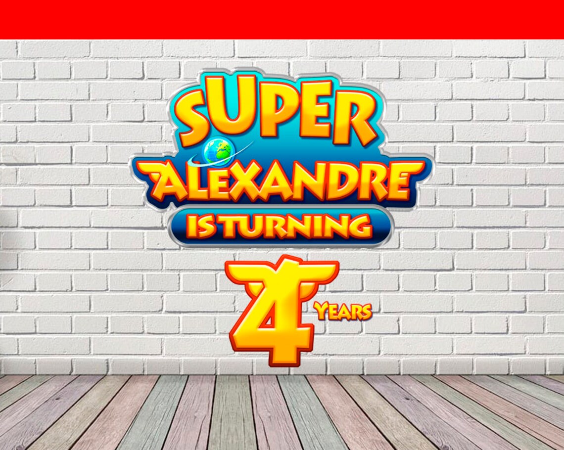 Super Wings Logo Digital File, Instant Download, Kids Party Decor ...