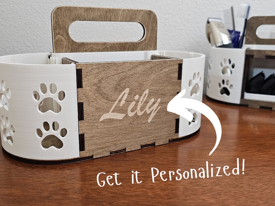 Personalized Pet Grooming Station, Modular, Grooming Caddy, Grooming ...