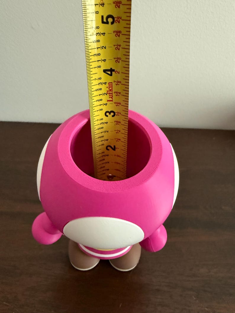 Mushroom Toad | 3D Printed | Pencil Holder | - Etsy