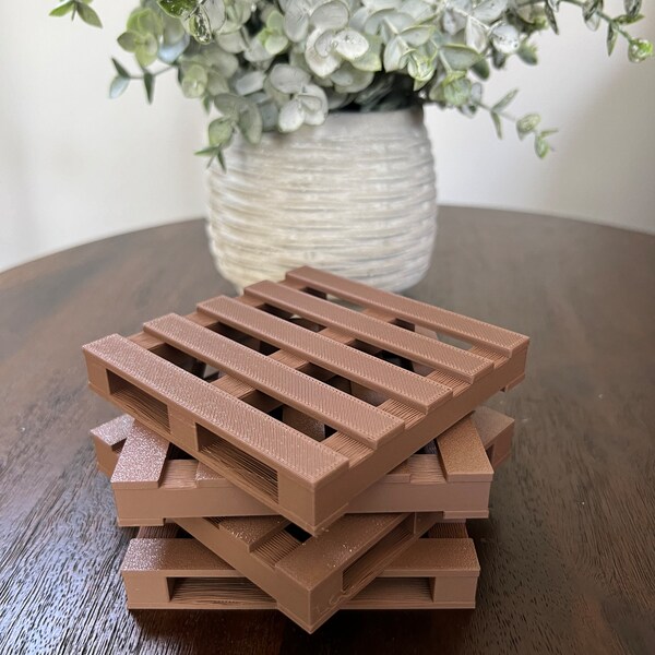 Mini Pallet Coaster - Etsy