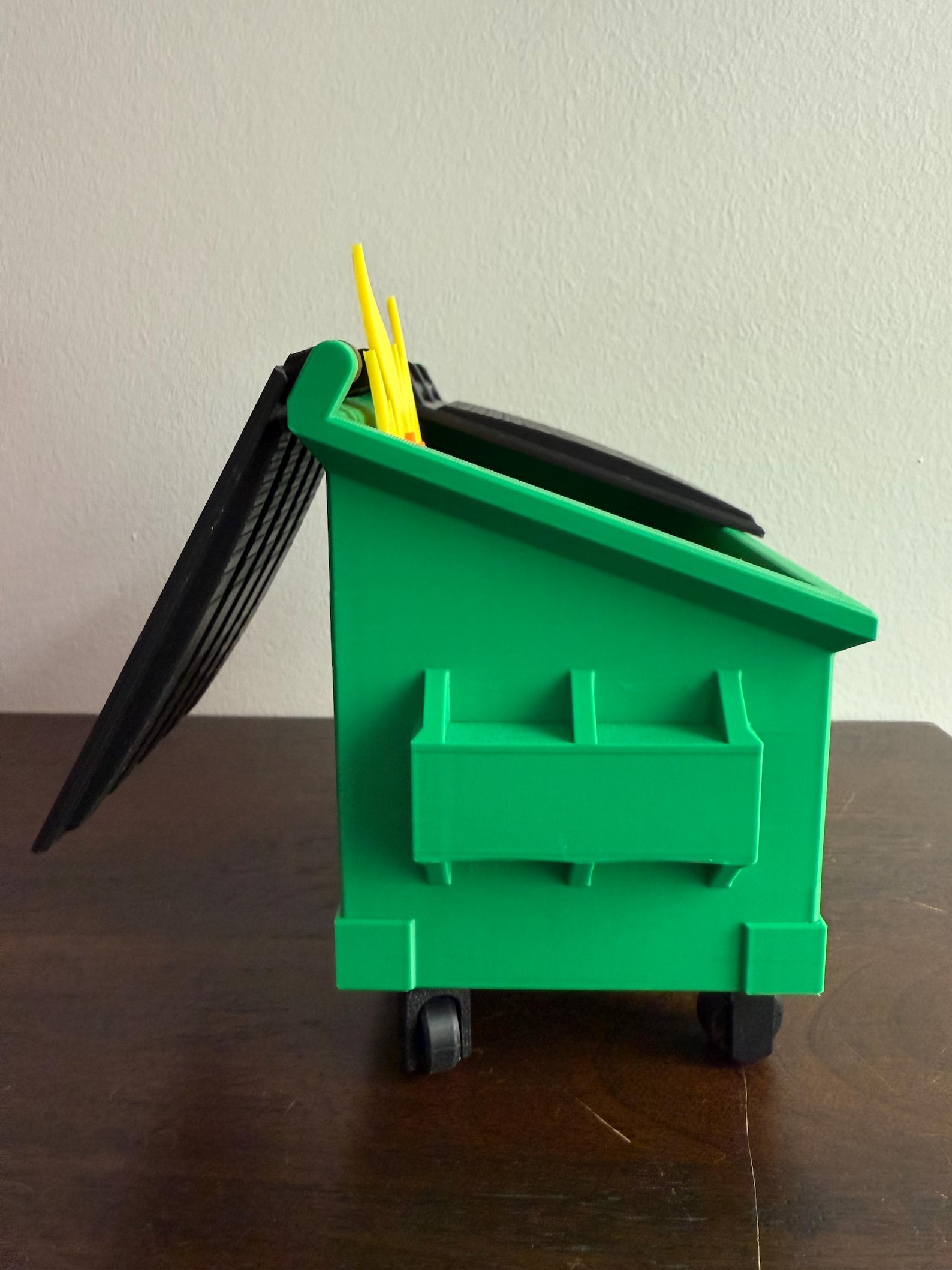 Desktop Dumpster (with Fire) - Etsy
