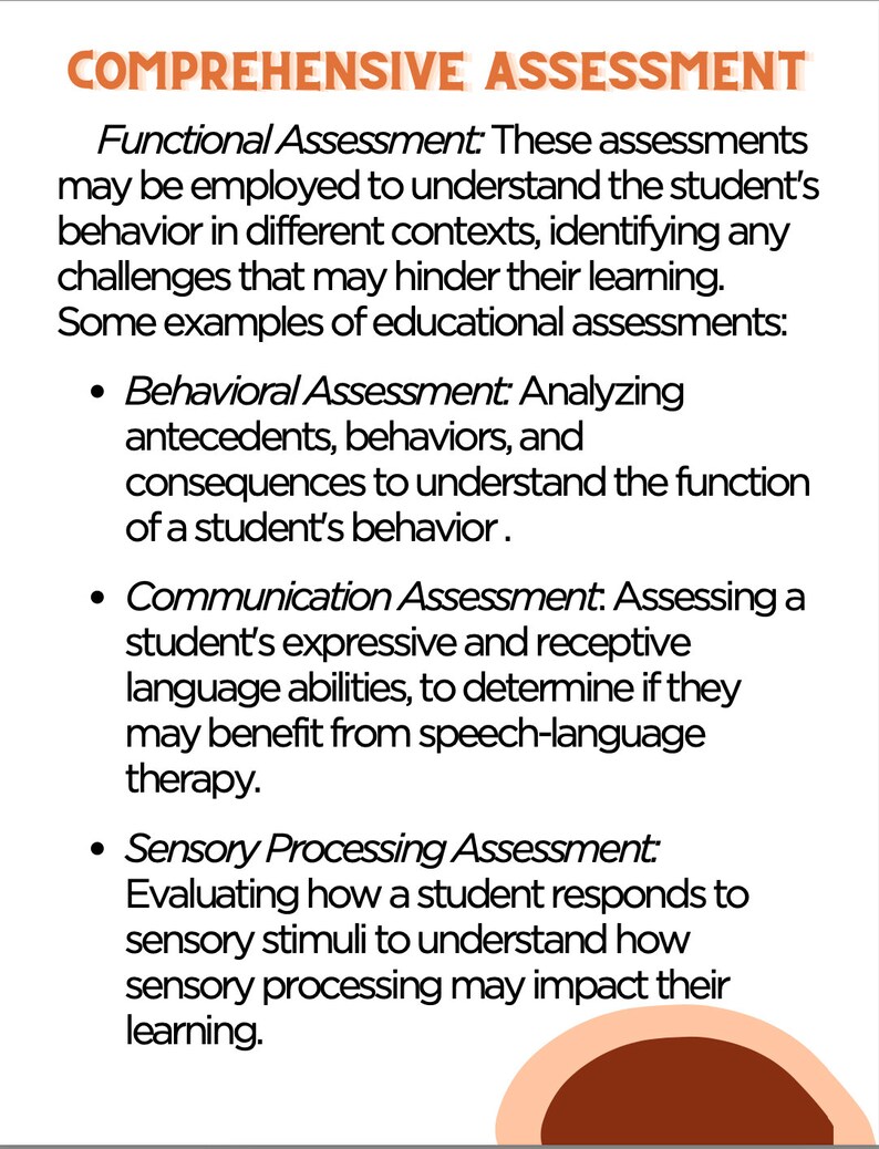 A Comprehensive Guide to the IEP | Digital Download - Etsy