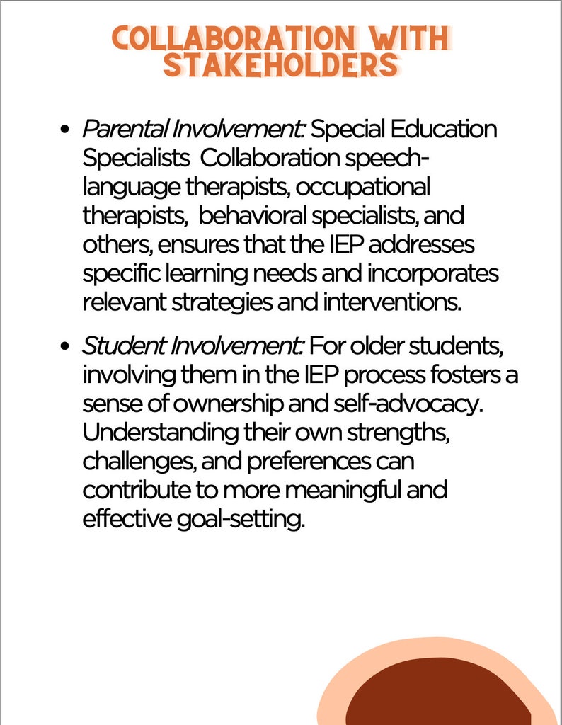 A Comprehensive Guide to the IEP | Digital Download - Etsy