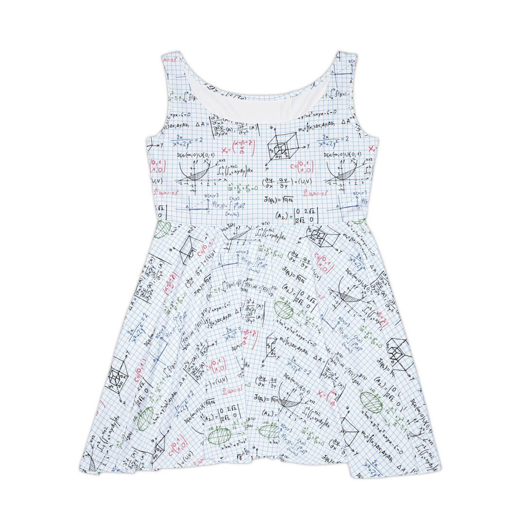 Math Formula Dress Math Teacher Back to School Calculus Teacher Gift ...