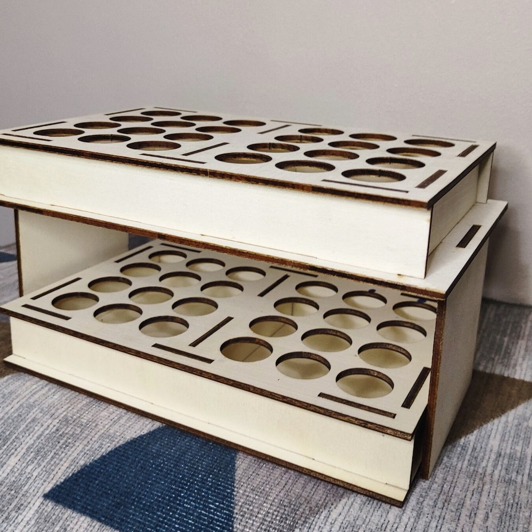 Modular Paint Rack (6x4) Vallejo, GSW, Army Painter Size (1"sockets ...