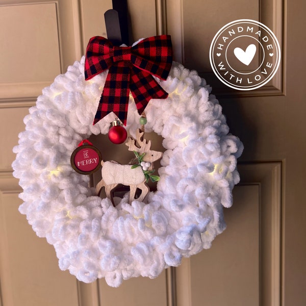 Loop Yarn Wreaths - Etsy