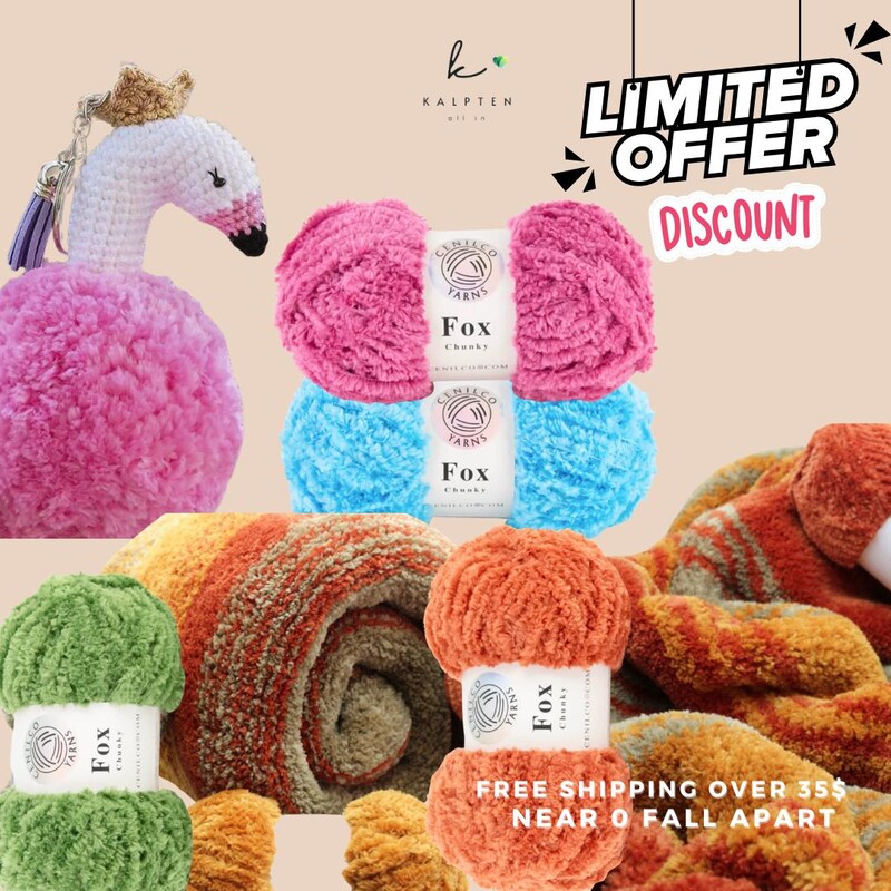 Fluffy Yarn - Etsy