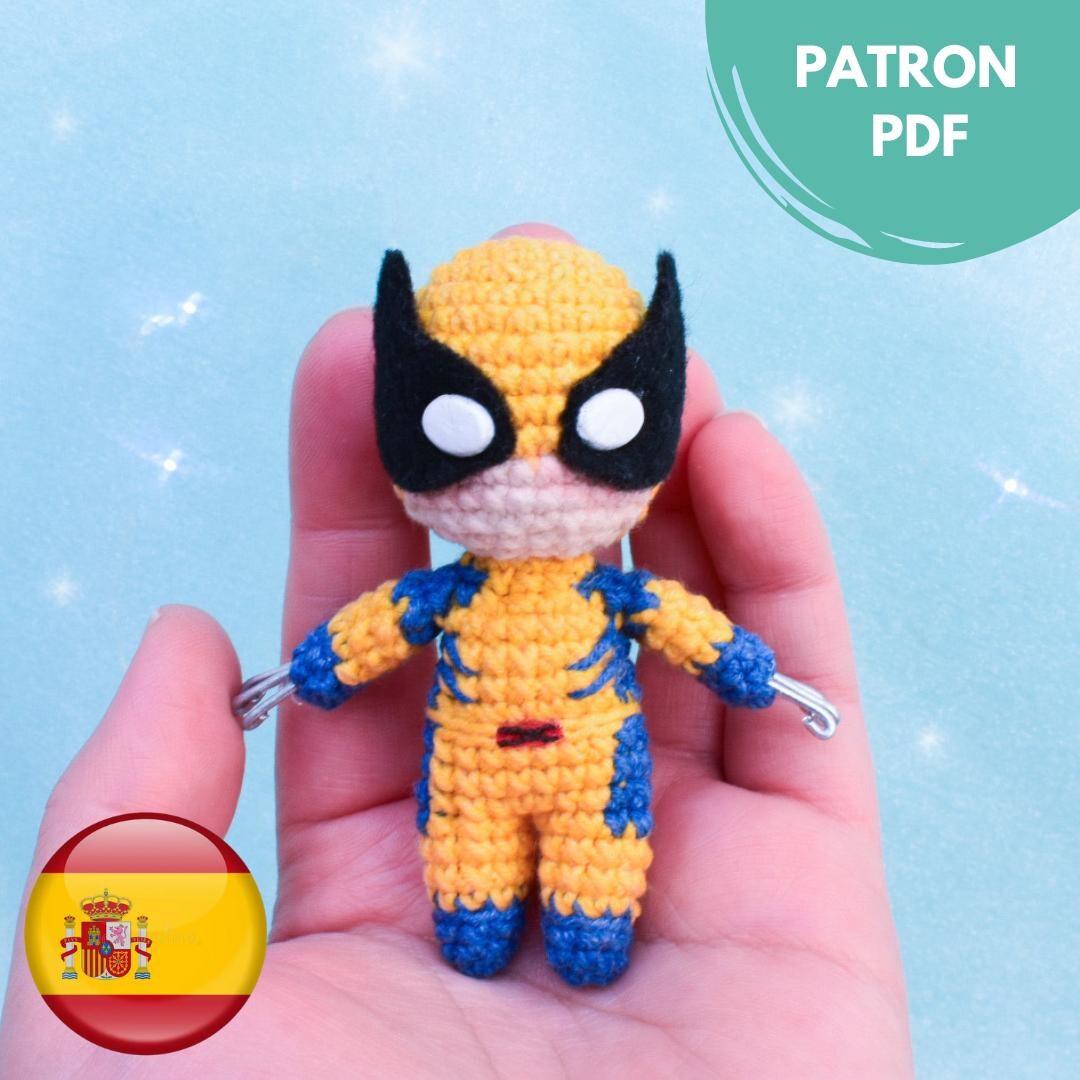 Wolverine Superhero PDF ESP - Etsy