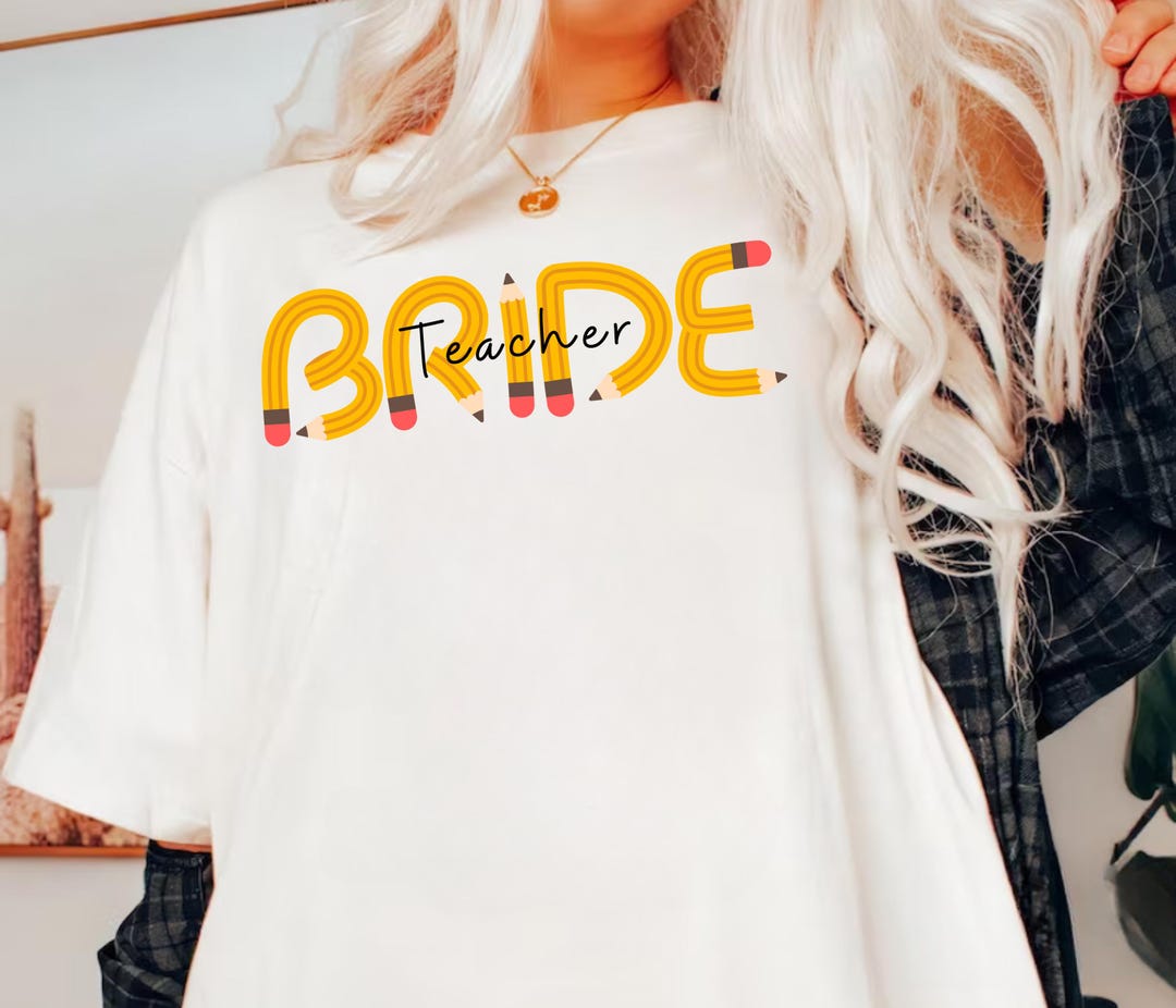 Bride Teacher Shirt, Future Mrs.teacher Tee, Teacher Bride Gift ...