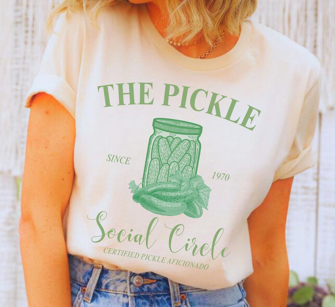 Comfort Colors Pickle T-shirt, Pickle Lover Shirt, Funny Pickle Gift ...