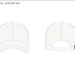 Baseball Cap Technical Drawing, Vector Flat Sketches (AI, EPS, PDF) - Etsy