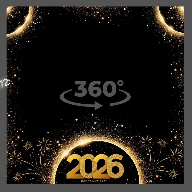 360 Overlays New Years - Etsy