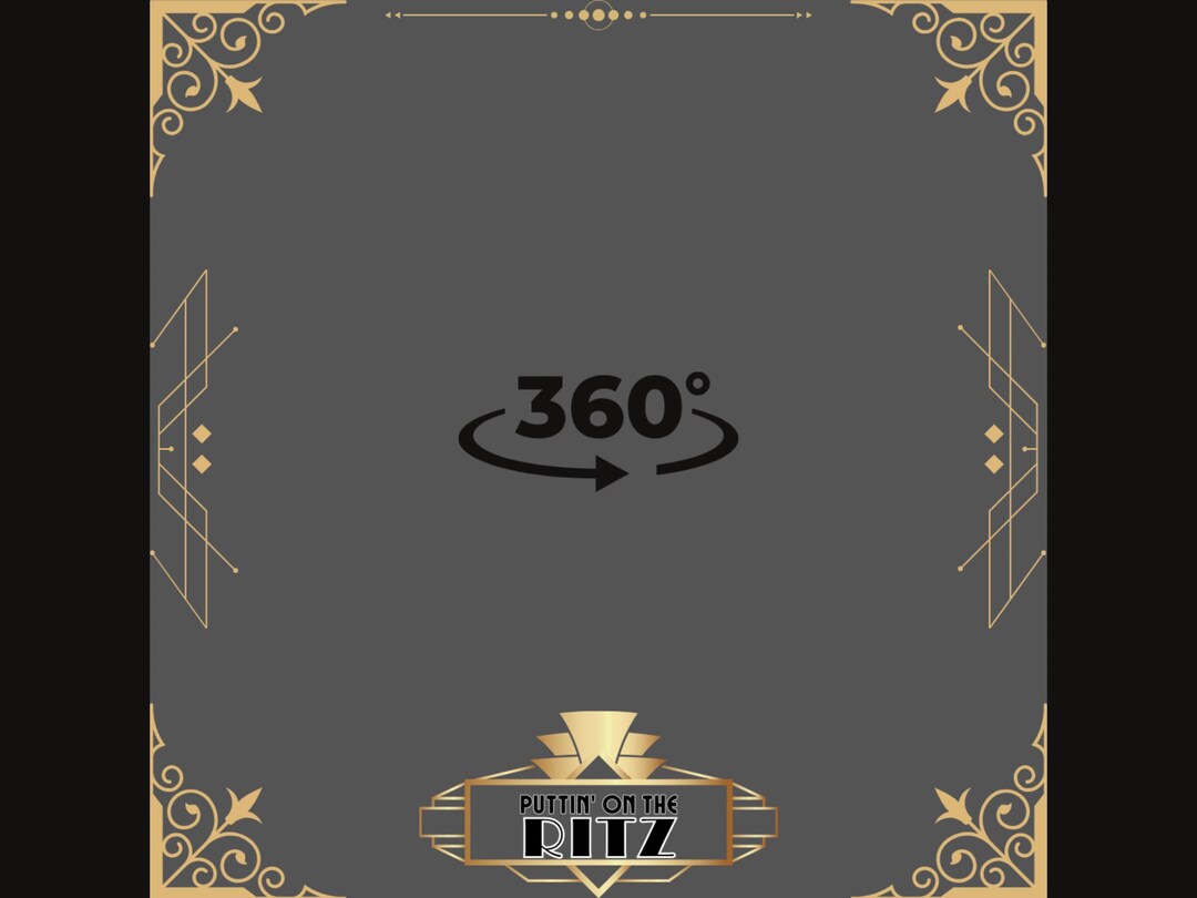 360 Photo Booth Overlay, Prom 360 Overlay, Video Booth Overlay Template ...
