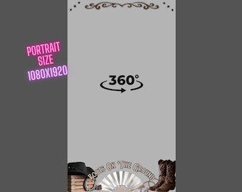 PRE-MADE 360 Photo Booth Overlay - Etsy