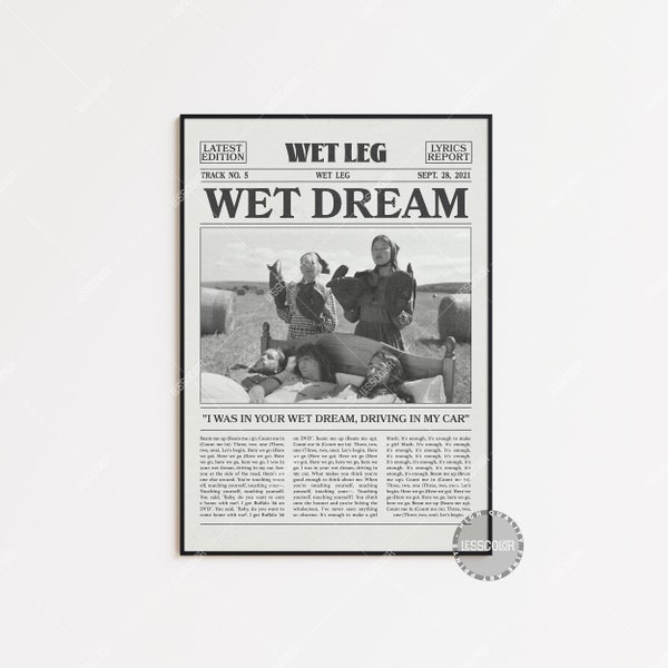 Wet Dream Poster - Etsy