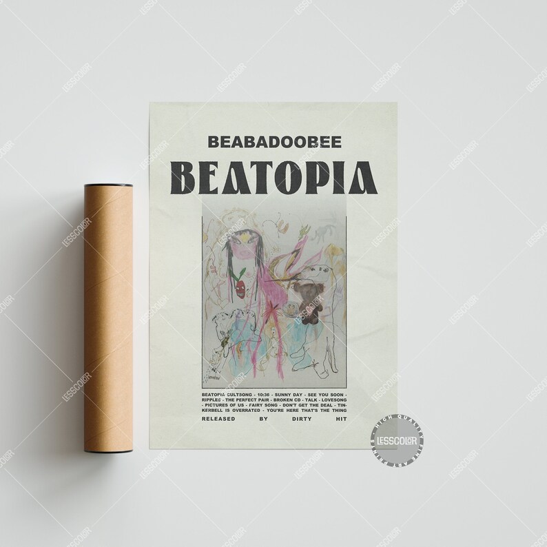 Beabadoobee Posters / Beatopia Poster / Album Cover Poster / - Etsy