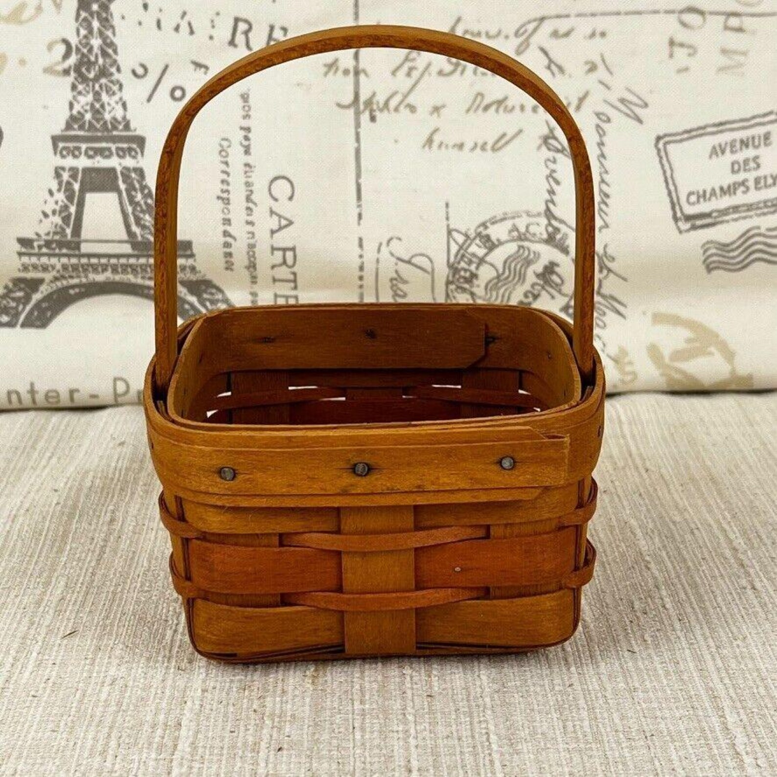 Longaberger 1991 Potpourri Basket Classic Stain 5 X 5 X 2.5 - Etsy