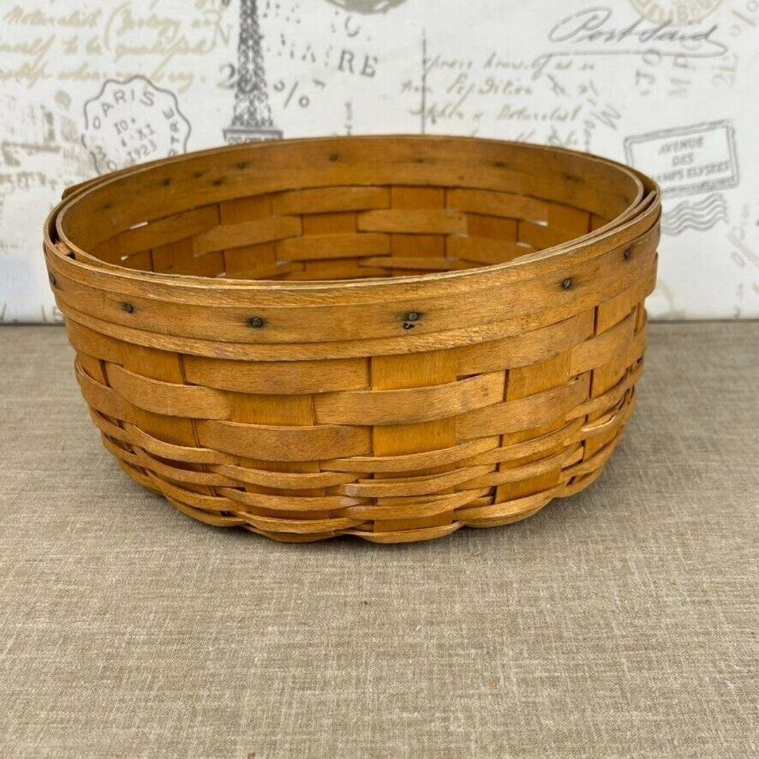 Longaberger 1999 Darning Basket 10 X 4 - Etsy