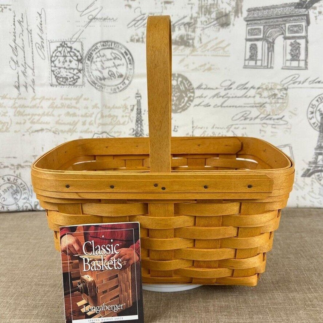 Longaberger 2002 Spring Basket 11 X 8 X 5.5 - Etsy