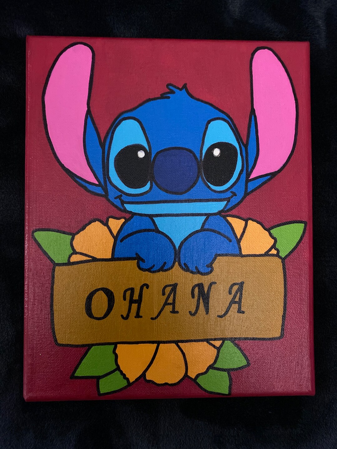 Stitch Painting 8x10 - Etsy