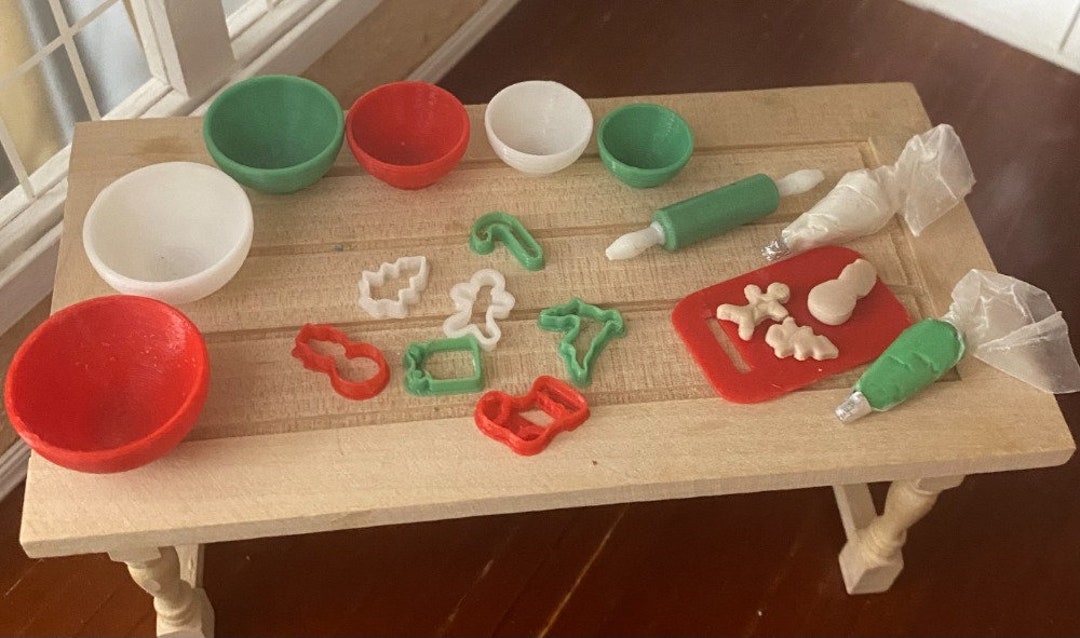 1:12 Christmas Baking Set! Buy as a Set or All Separately! - Etsy