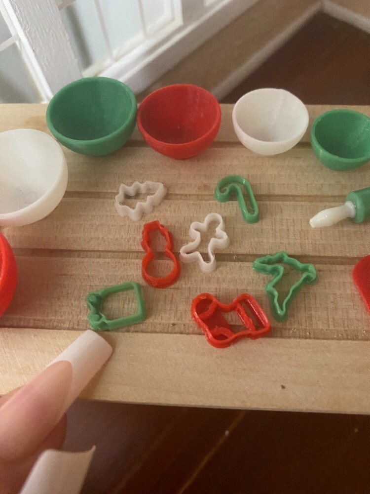 1:12 Christmas Baking Set Buy as a Set or All Separately - Etsy