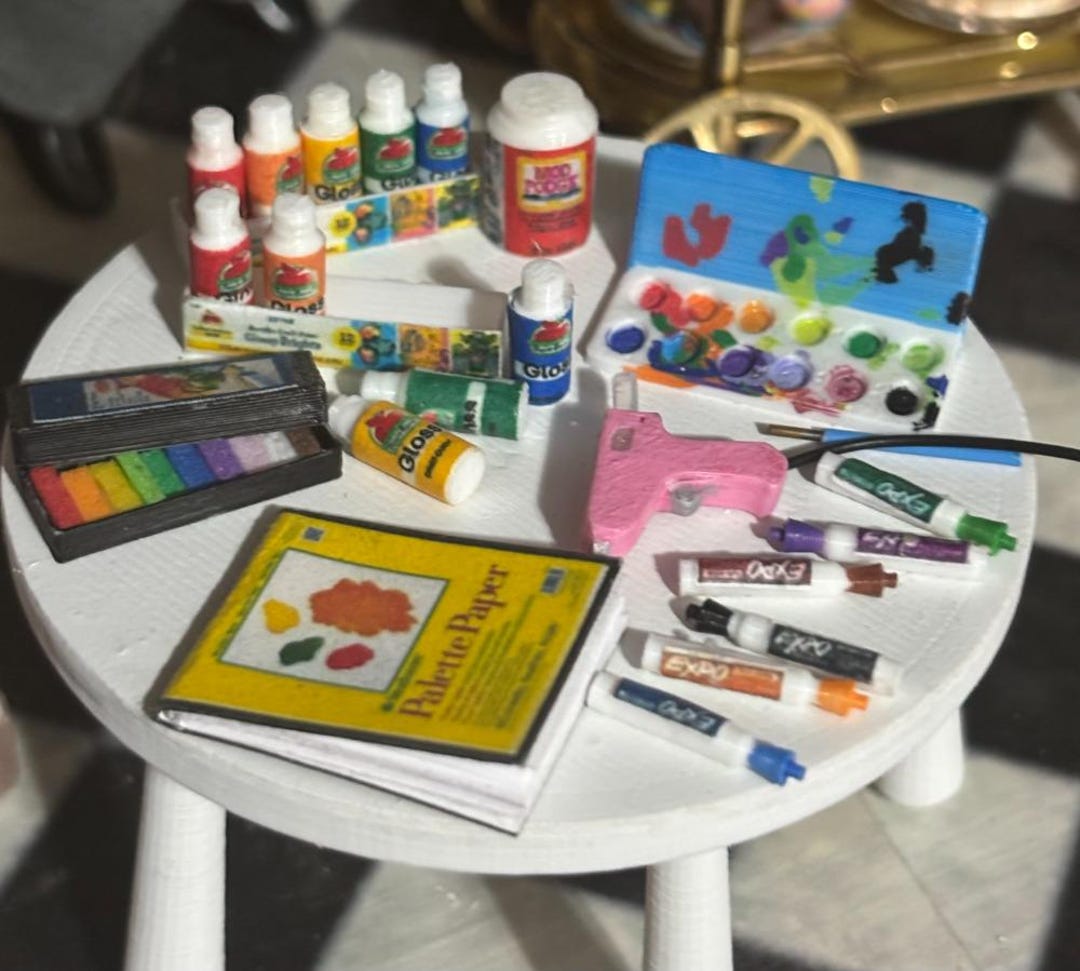 1:12 Art Supplies - Etsy