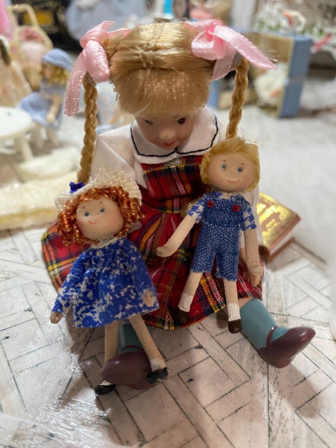 Pair of Vintage 1:12 Ann Anderson Dolls - Etsy
