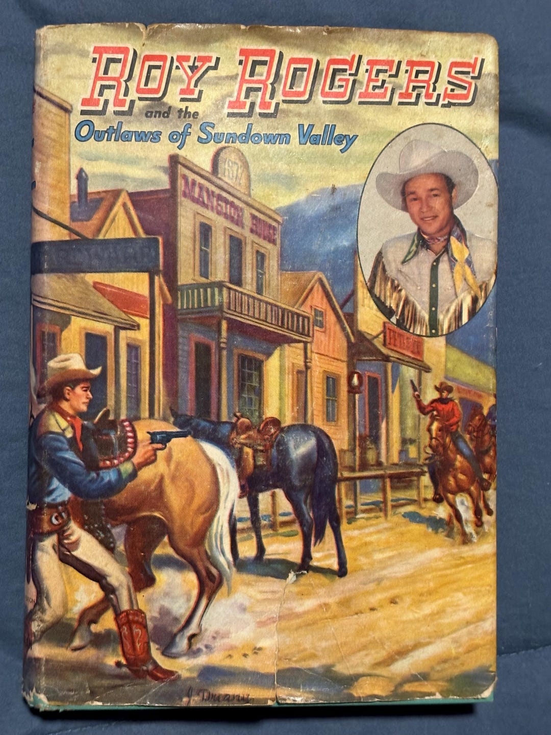 Roy Rogers and the Outlaws of Sundown Valley - 1950! Piece of History ...