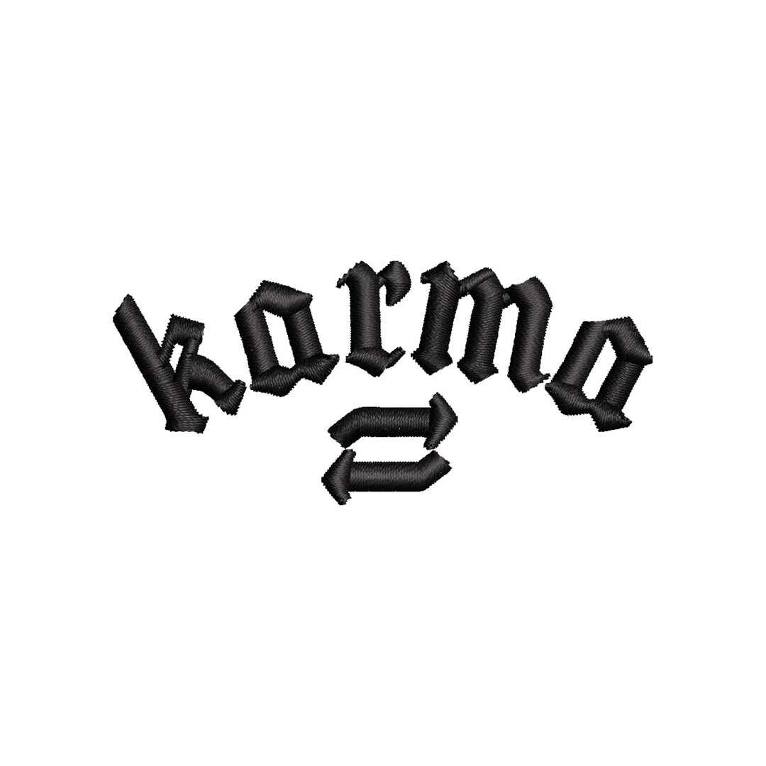 Karma Machine Embroidery Design, Taylor Swift the Eras Tour, Karma is a ...