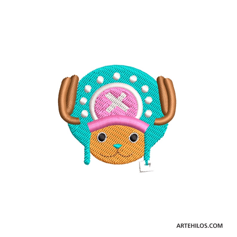 One Piece TONY TONY CHOPPER Machine Embroidery Design - Etsy