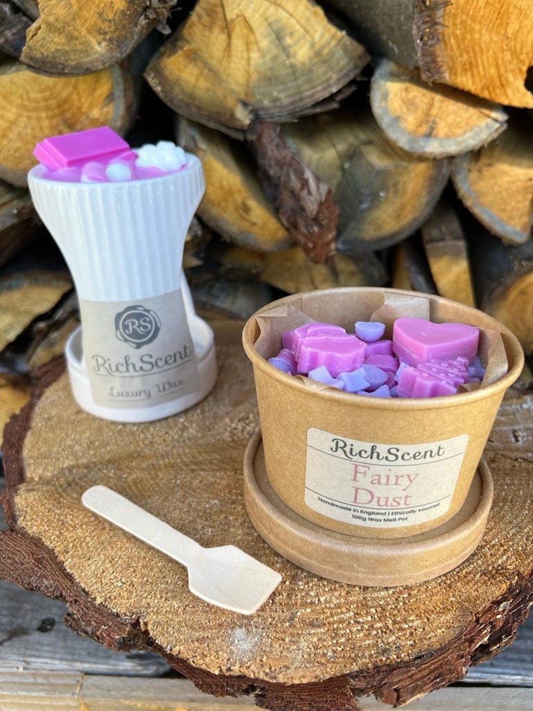 100g Wax Melt Pot Available in Fairy Dust Fragrance - Etsy