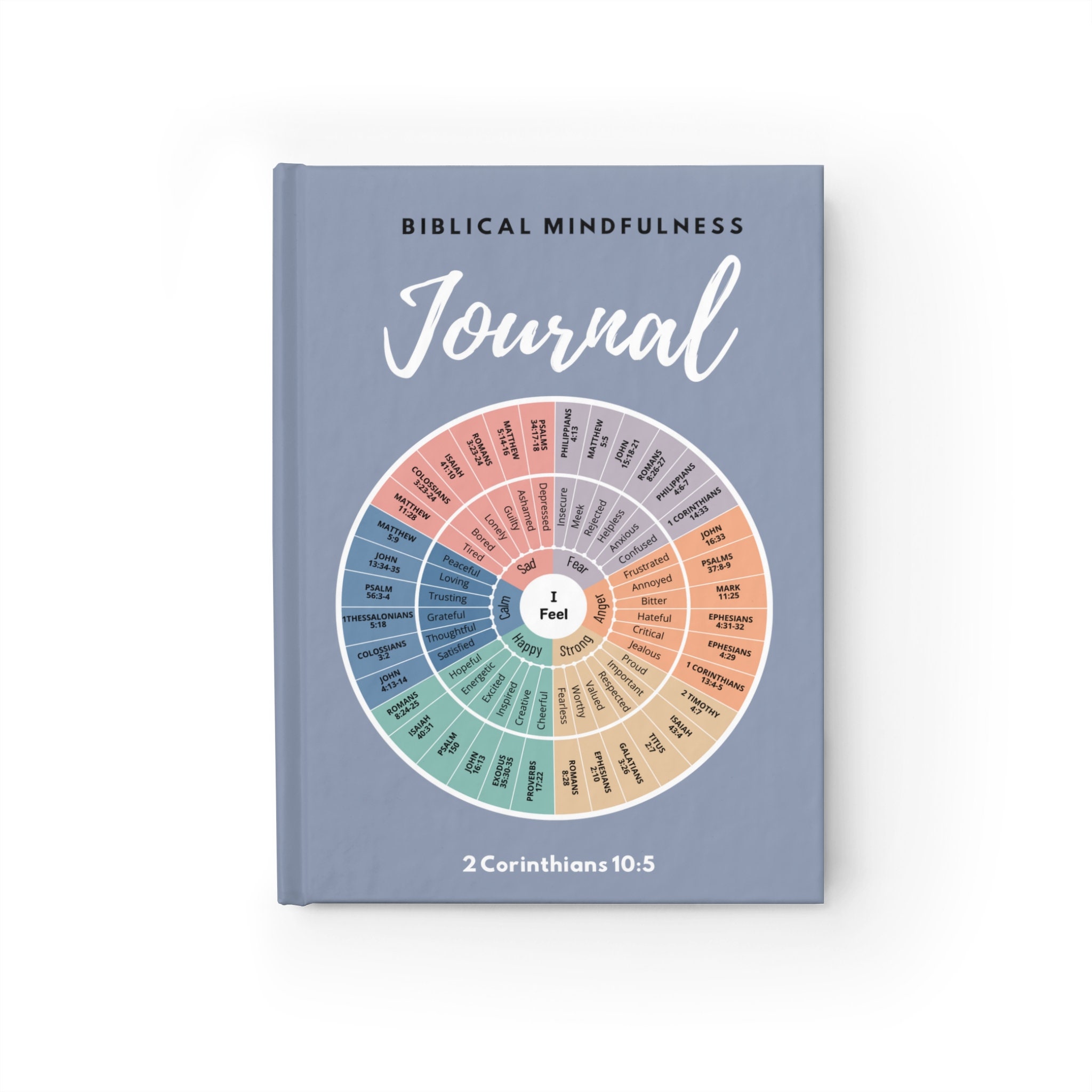 Bible Emotions Wheel Journal Feelings Wheel Mental Health - Etsy