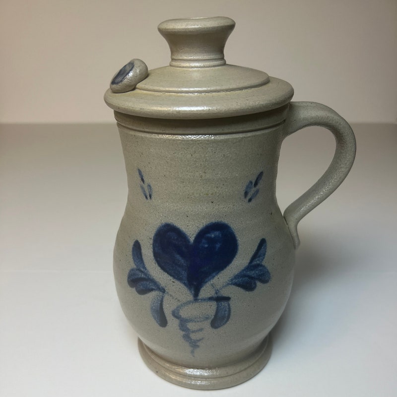 Rowe Pottery Heart - Etsy