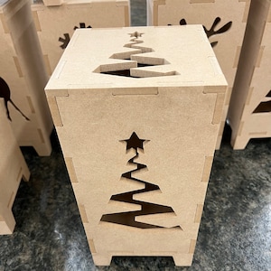 Christmas Lanterns, Wood Lamps, CNC Files (digital Download) - Etsy