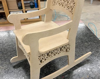 Kids Chair, Cnc Machine Cut Files, Crv, Eps, Dxf, Ai, Svg, Files ...