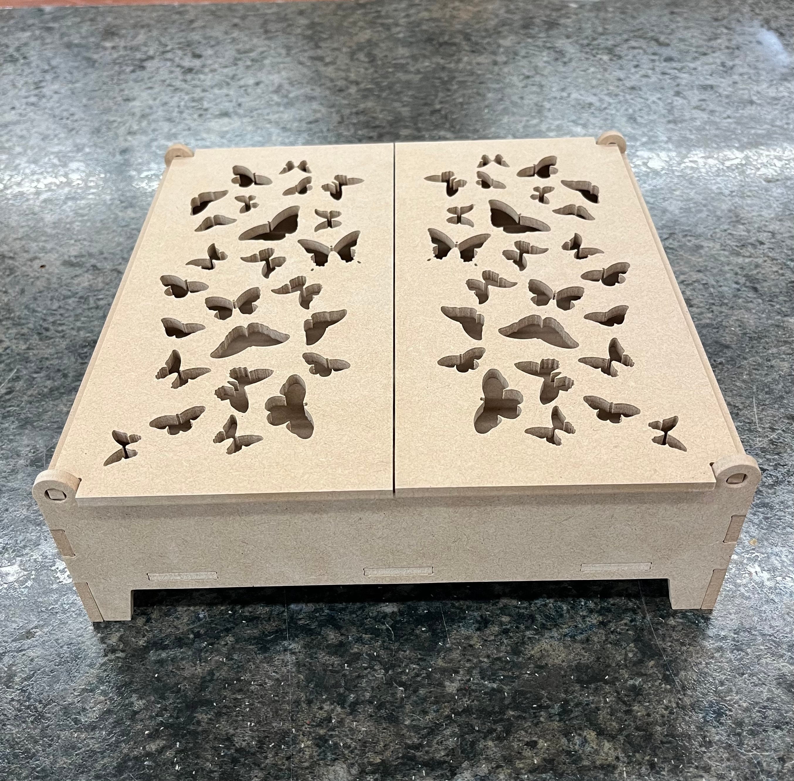 11 Jewelry Boxes, Wood Keepsake Boxes, Digital Download, Crv, Eps, Dxf ...