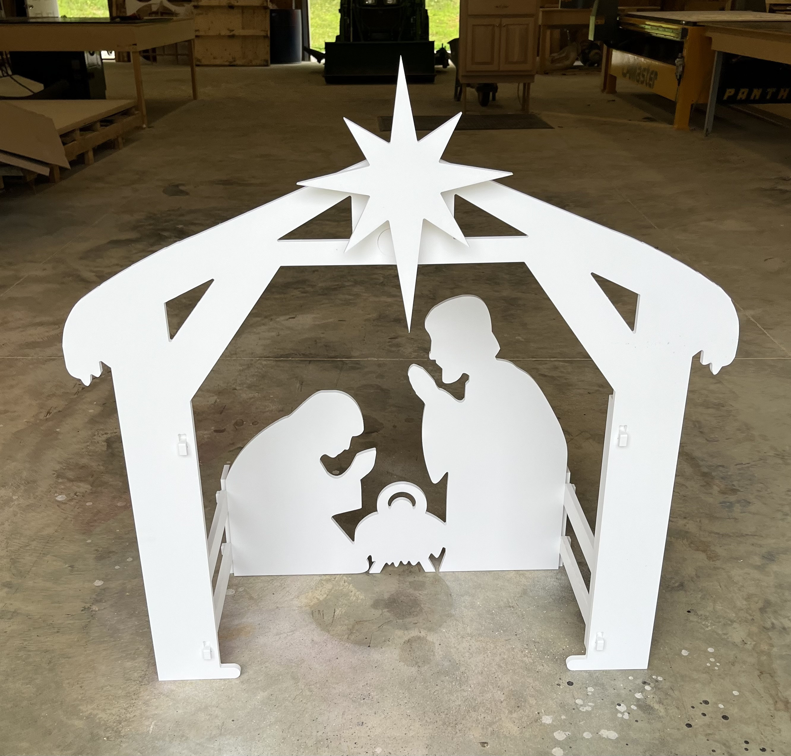 Large Outdoor Nativity Scene CNC Files, 42x36 (digital Download) - Etsy