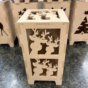 Christmas Lanterns, Wood Lamps, CNC Files (digital Download) - Etsy
