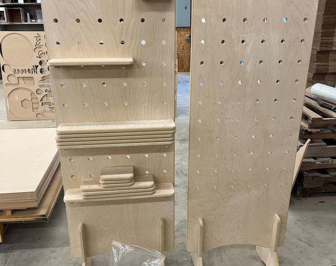 DIY Portable Pegboard Display Digital Plans - Etsy Australia