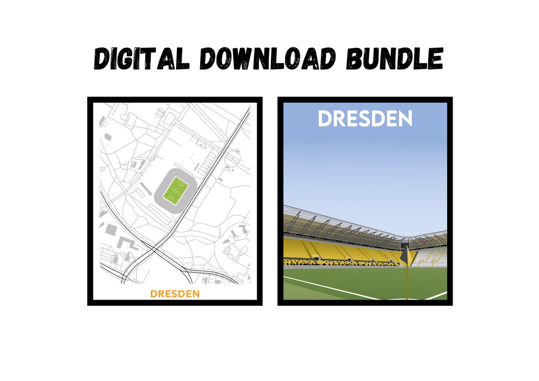 Rudolf Harbig Stadion DESIGN BUNDLE Dinamo Dresden Map Desing and ...