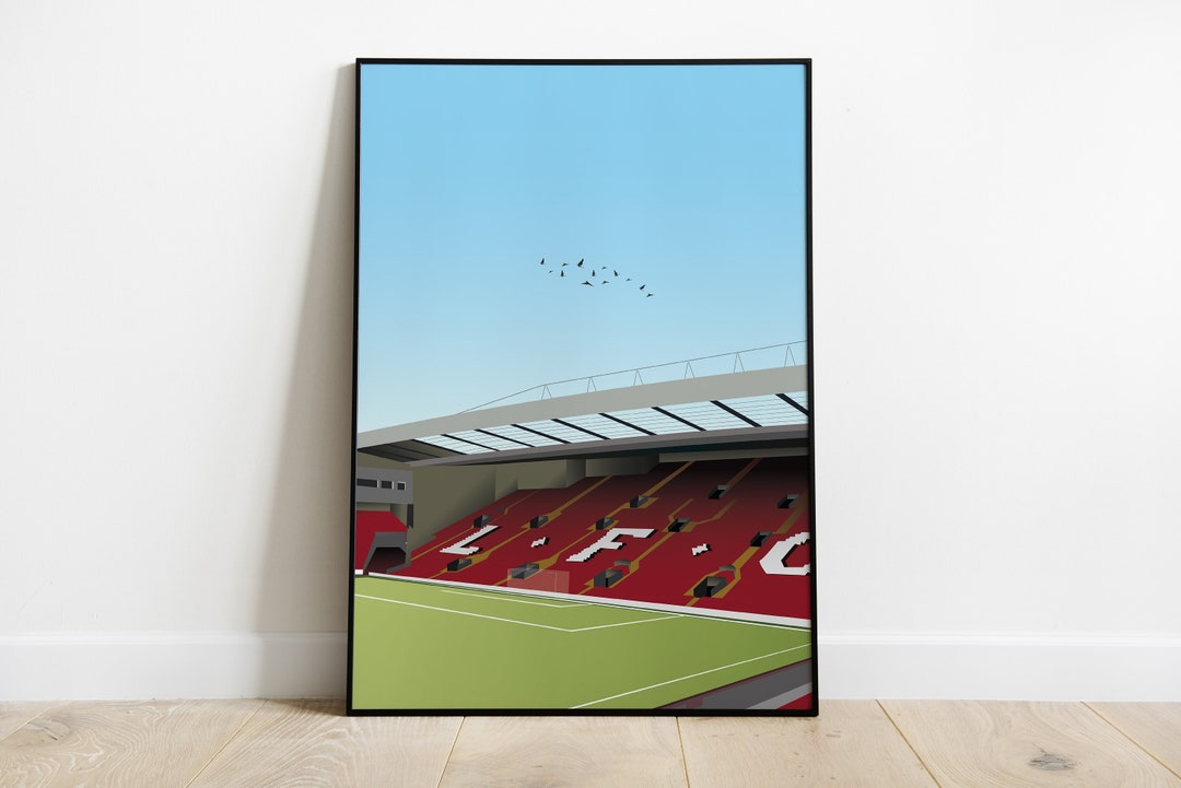 Illustration Design of Anfield - Ready to Print - Digital Download ...