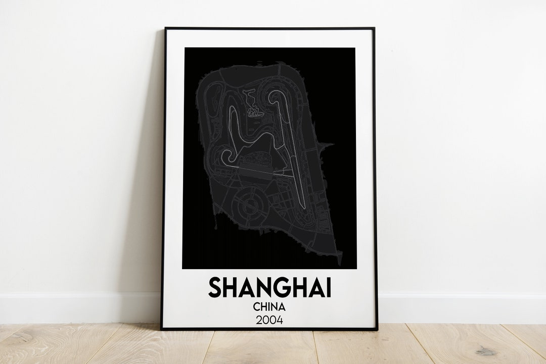 Map Design of Shanghai International Circuit - Chinese Grand Prix ...