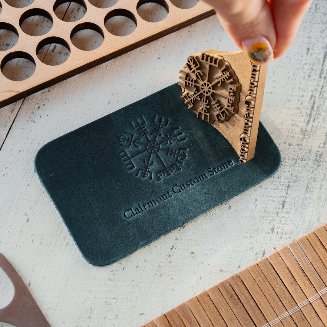 Custom Leather Embossing Stamp, Iron Branding Stampleather Brass Stamp ...