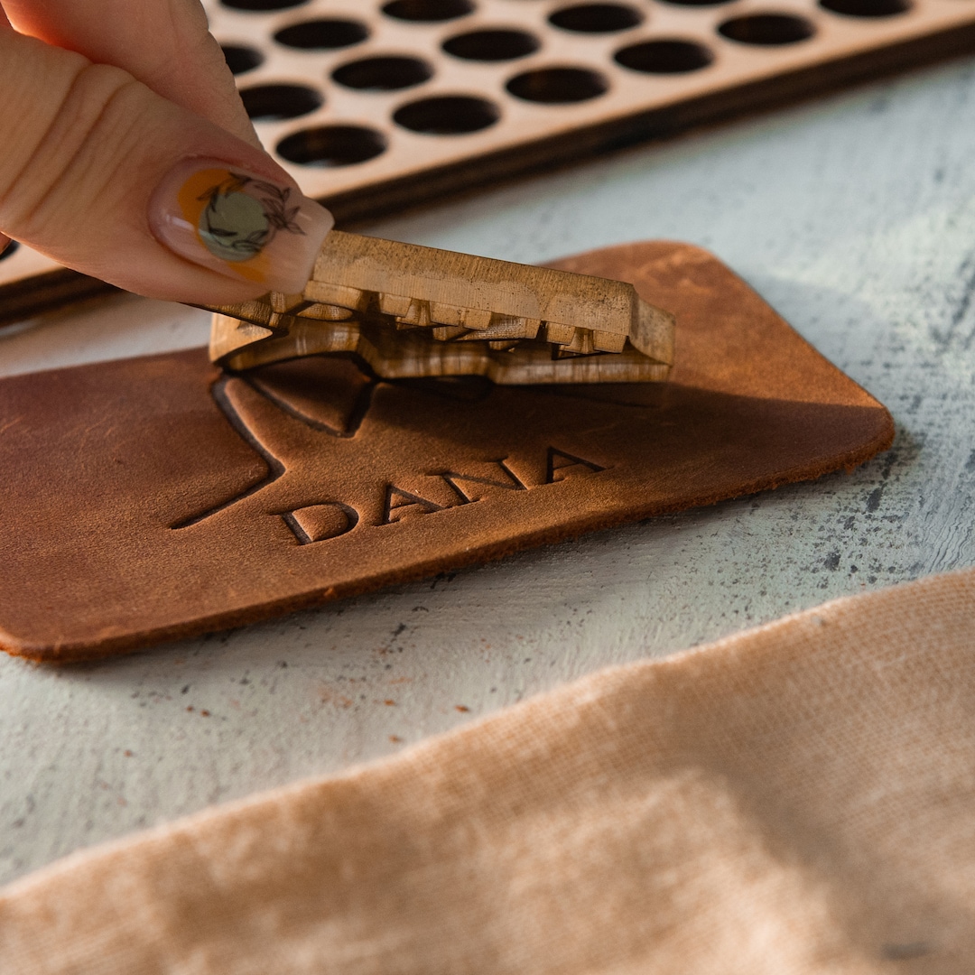 Custom Leather Embossing Stamp, Leather Brass Stamp, Embossing Stamp ...