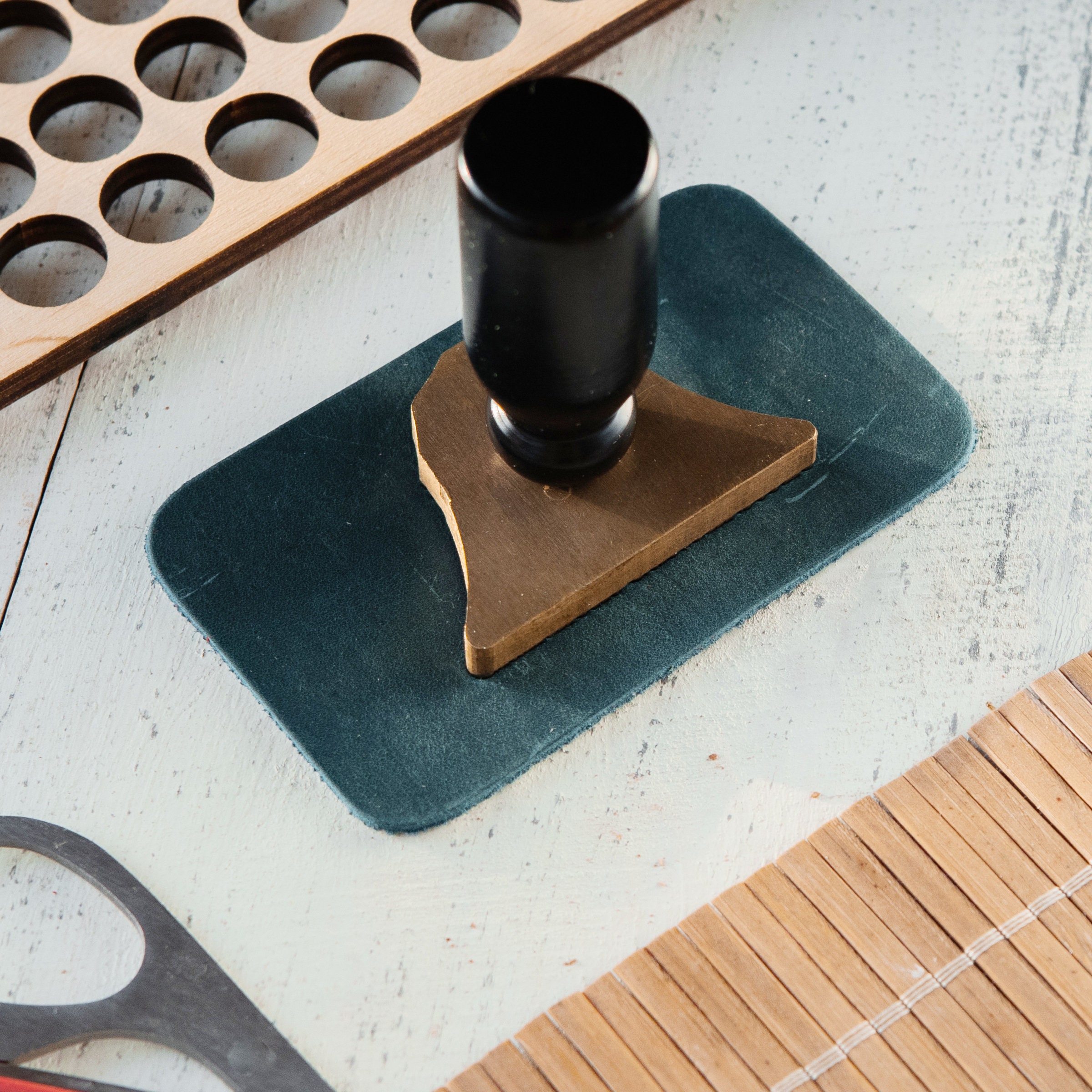 Custom Leather Embossing Stamp, Leather Brass Stamp, Embossing Stamp ...