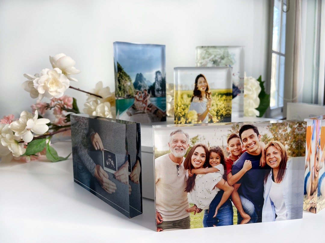 Personalized Photo Gift Print, Acrylic Picture Frame, Gift for Him ...