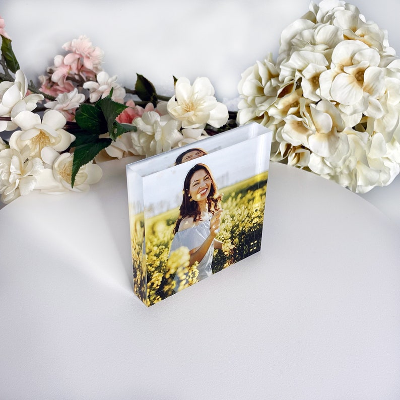 Personalized Photo Print, Acrylic Picture Frame, Gift for Her, Gift for ...