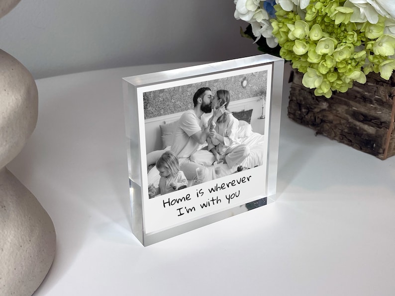 Polaroid Vintage Photo Print With Custom Message, Best Friend Gift ...