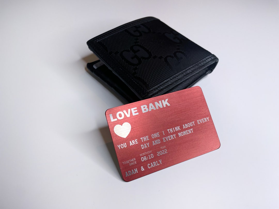 Custom Metal Wallet Photo Card, Custom Metal Wallet Insert ...